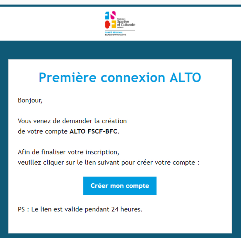 Créer un compte ALTO et se connecter, Comptes - rôles - FSCF-BFC